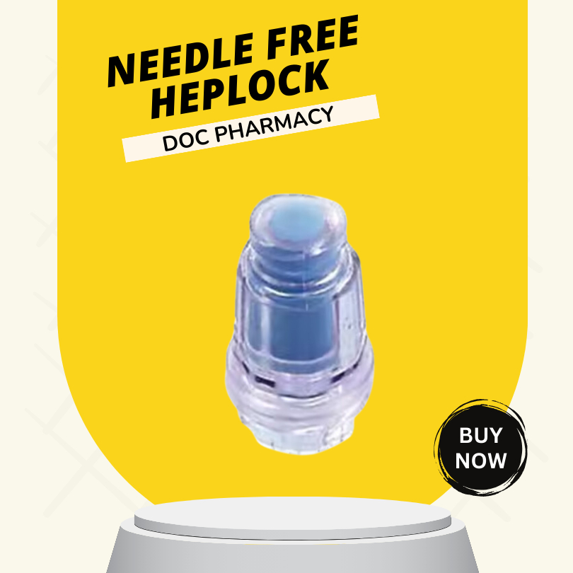 Needleless heplock heparin lock needle free | Shopee Philippines