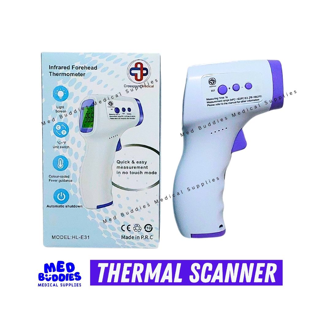 Non-Contact Thermal Scanner | Infrared Thermometer | Forehead Aural ...