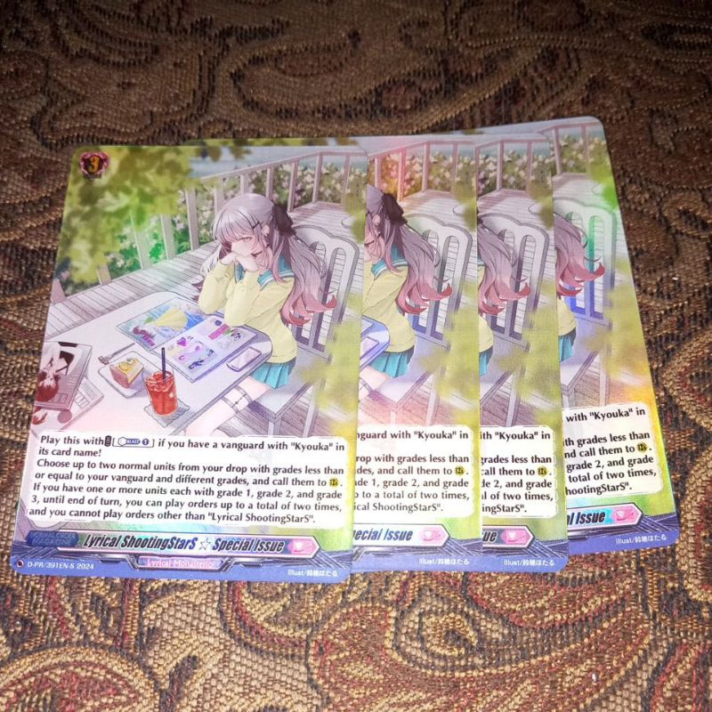 (SET OF 4) DZBT01 PR FOIL Lyrical shooting stars special issue | Shopee ...