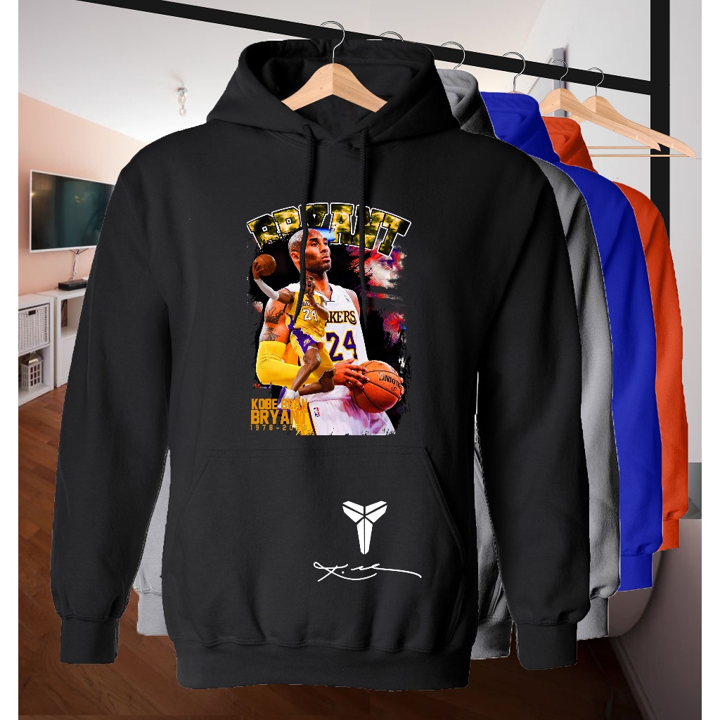 Hoodie Kobe Bryant Pull Over Long Sleeve KB6 Mall Quality Asian Size ...