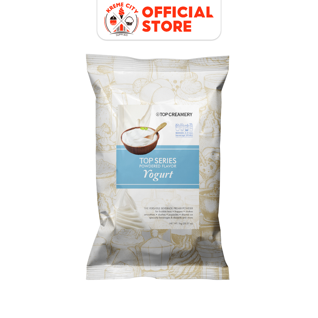 TOP Creamery Top Series Yogurt Powdered Flavor Beverage Premix 1kg ...