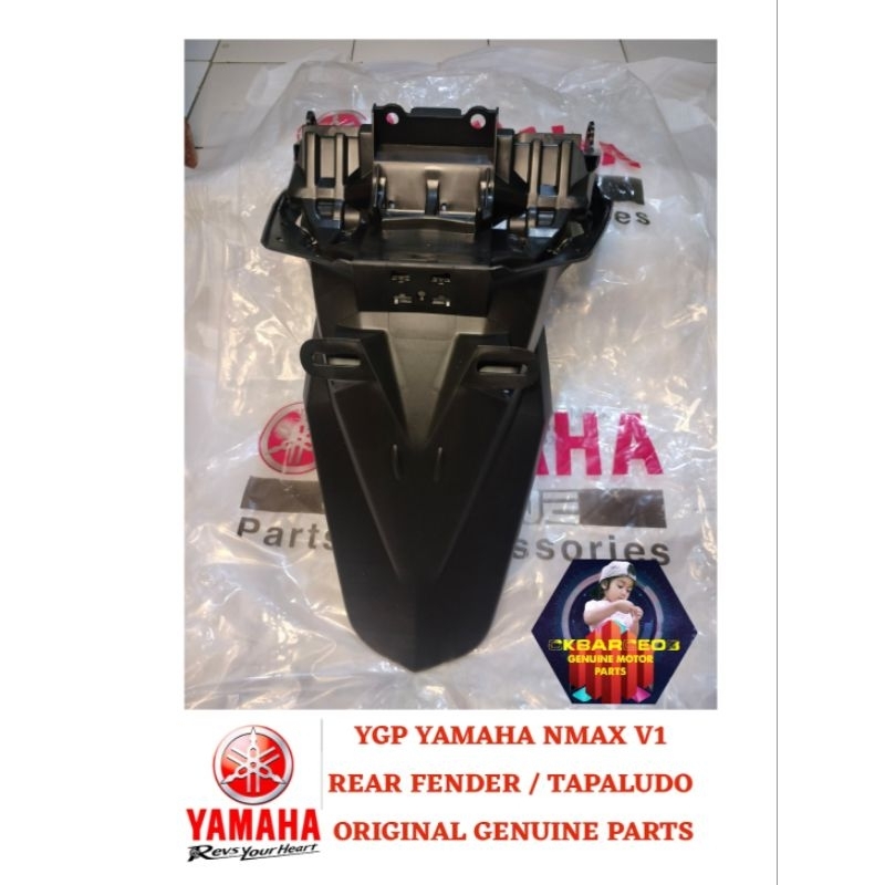 YPG YAMAHA NMAX V1 REAR FENDER / TAPALUDO ORIGINAL GENUINE PARTS ...