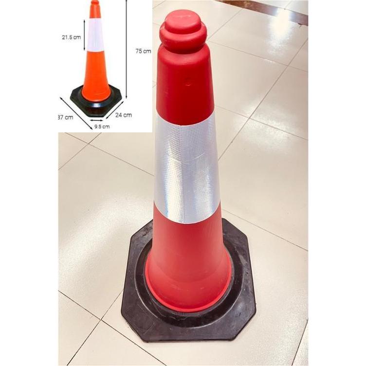 30 inches PVC Road Cone Traffic Cone safety Cone with Reflector ...