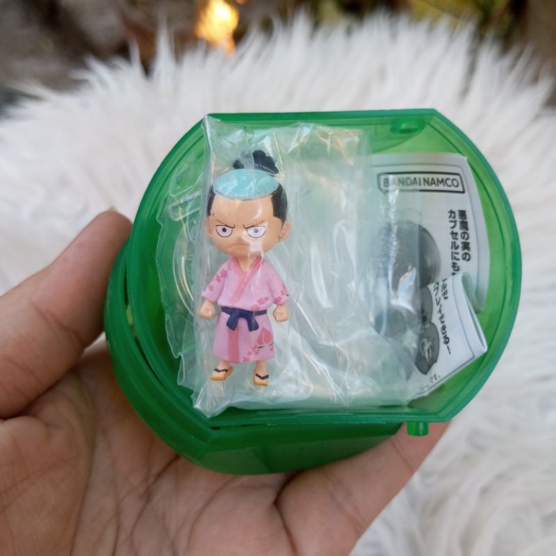 BANDAI One Piece Kozuki Momonusuke Devil Fruit Mini Figure | Shopee ...