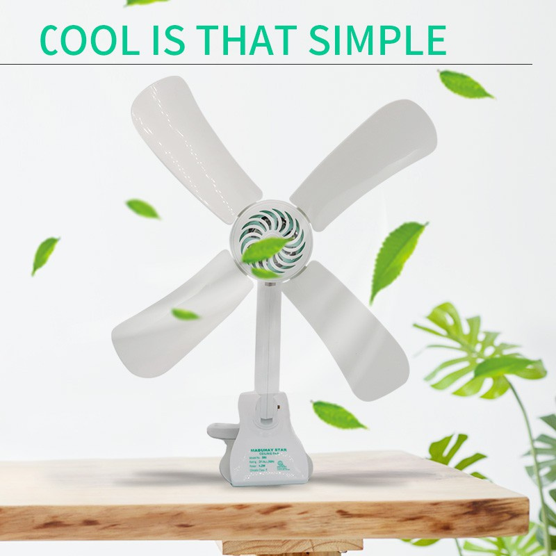FS-08153 MABUHAY STAR clip fan 590MM FOUR LEAVES CLIP FAN / LONG LEAVES ...