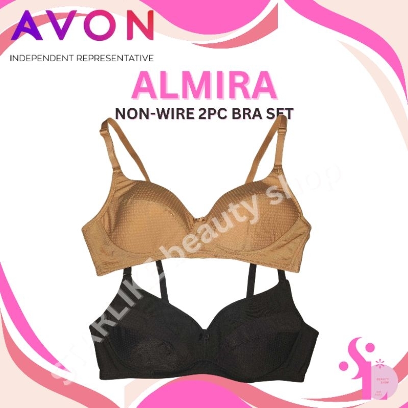 Avon Almira non-wire breathable comfort 2pc bra | Shopee Philippines