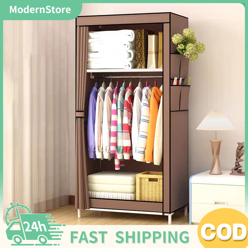 ️⚡️COD⚡️Multi Clothes Storage Closet Big Size Wardrobe. Clothes ...