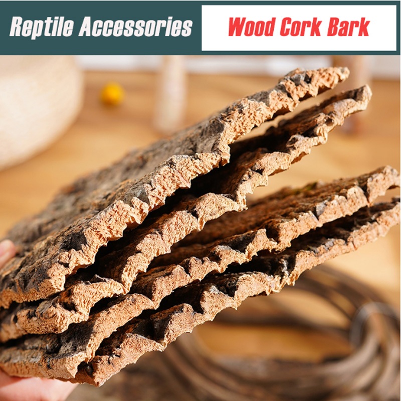 Reptile Cork Bark Tank Background Natural Terrarium Backdrop Wall Decor ...