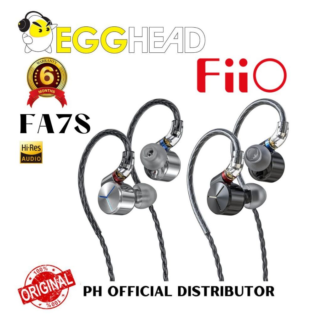 FiiO FA7S | 6 Balanced Armature Drivers IEM's | Shopee Philippines