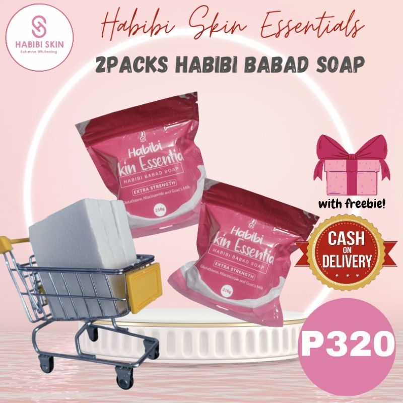 2PACKS HABIBI SKIN BABAD SOAP BY MS CRISSA LIAGING (100% ORIGINAL ...