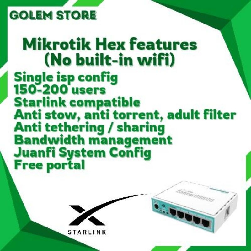 GolemStore Diy PisoWifi Kit (Juanfi System) | Shopee Philippines