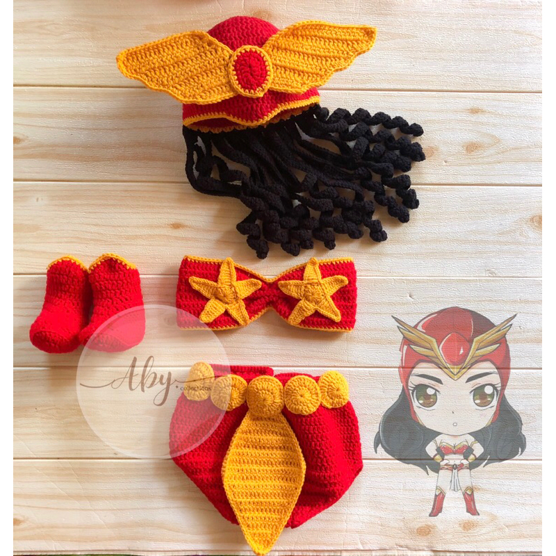 Crochet Darna Baby costume | Shopee Philippines