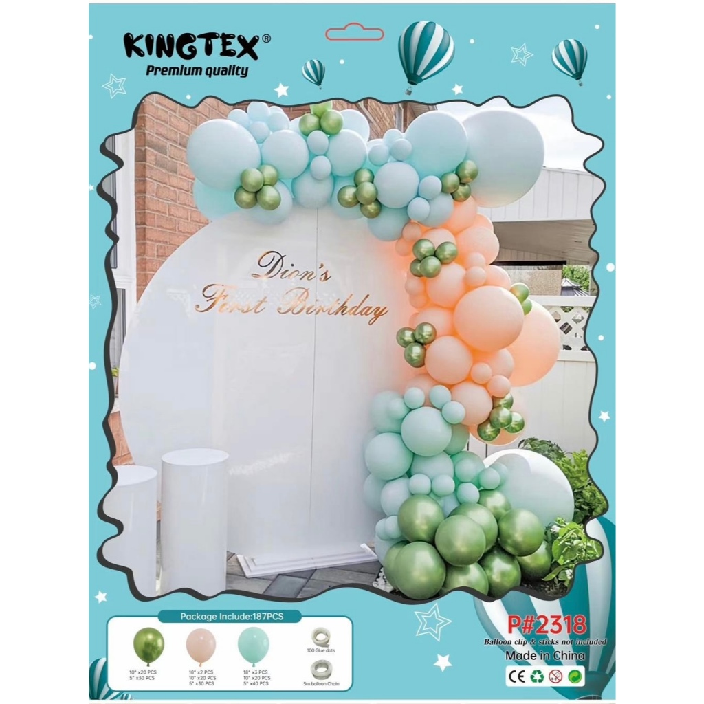 COD Party Balloon Set for Birthday Festival Balloon Garland Arch Kit ...