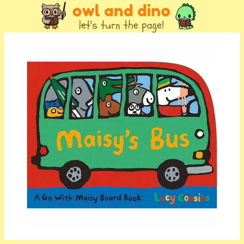 Maisy's Bus (A Maisy Shaped Board Book) | Shopee Philippines