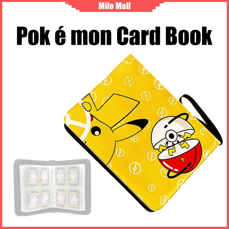 Pokémon Card Album Pokémon Card Collection Book For Pokémon Game Card ...