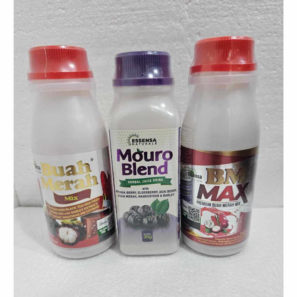 Original BM Max / Essensa Buah Merah Mix / Essensa Mouro Blend | Shopee ...