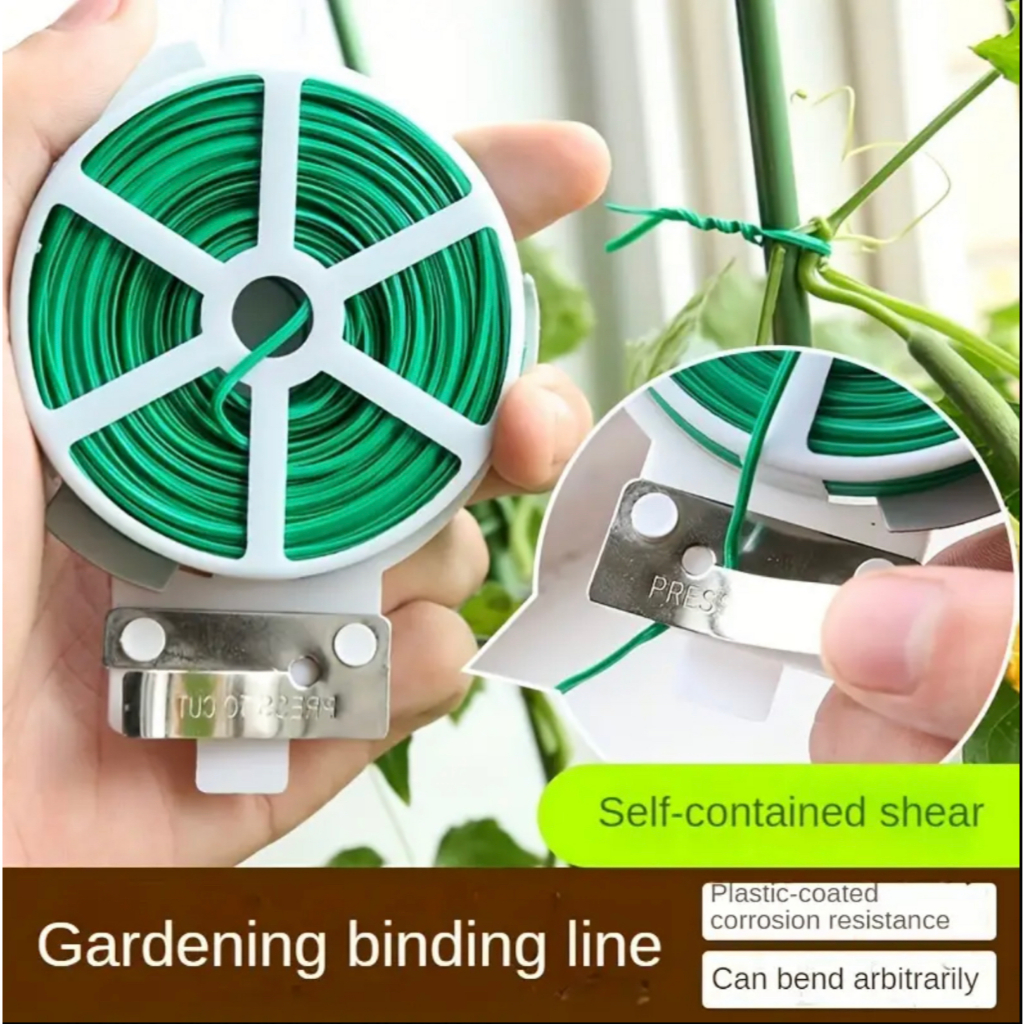 Multifunctional gardening wire binding wire tie climbing vine holder ...