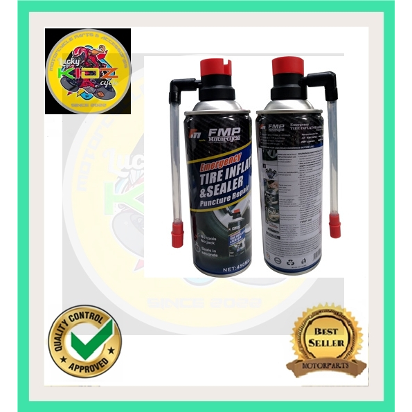 TIRE INFLATOR AND SEALER 450ML UNIVERSAL (TIS-450) | Shopee Philippines