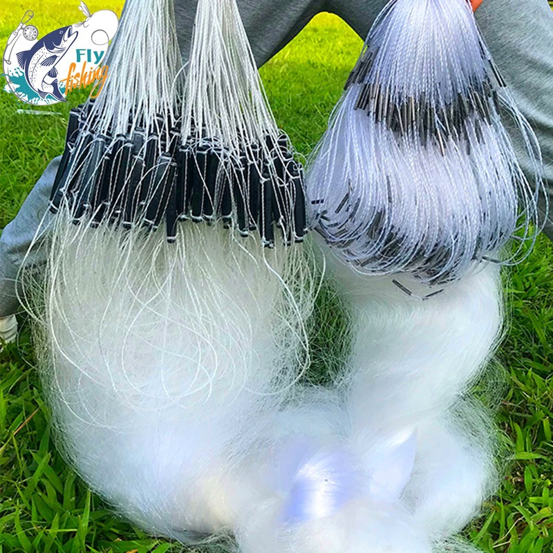 1.2/1.5 M Fishing Net Plastic Float Fishing Net Heavy Lead Pendant ...