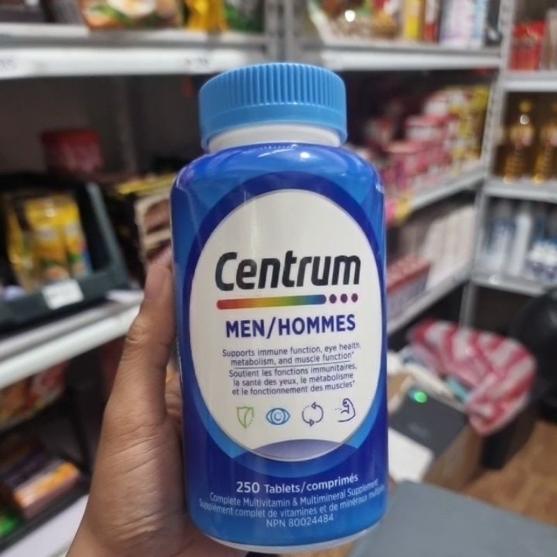 Centrum Men 250 tablets | Shopee Philippines