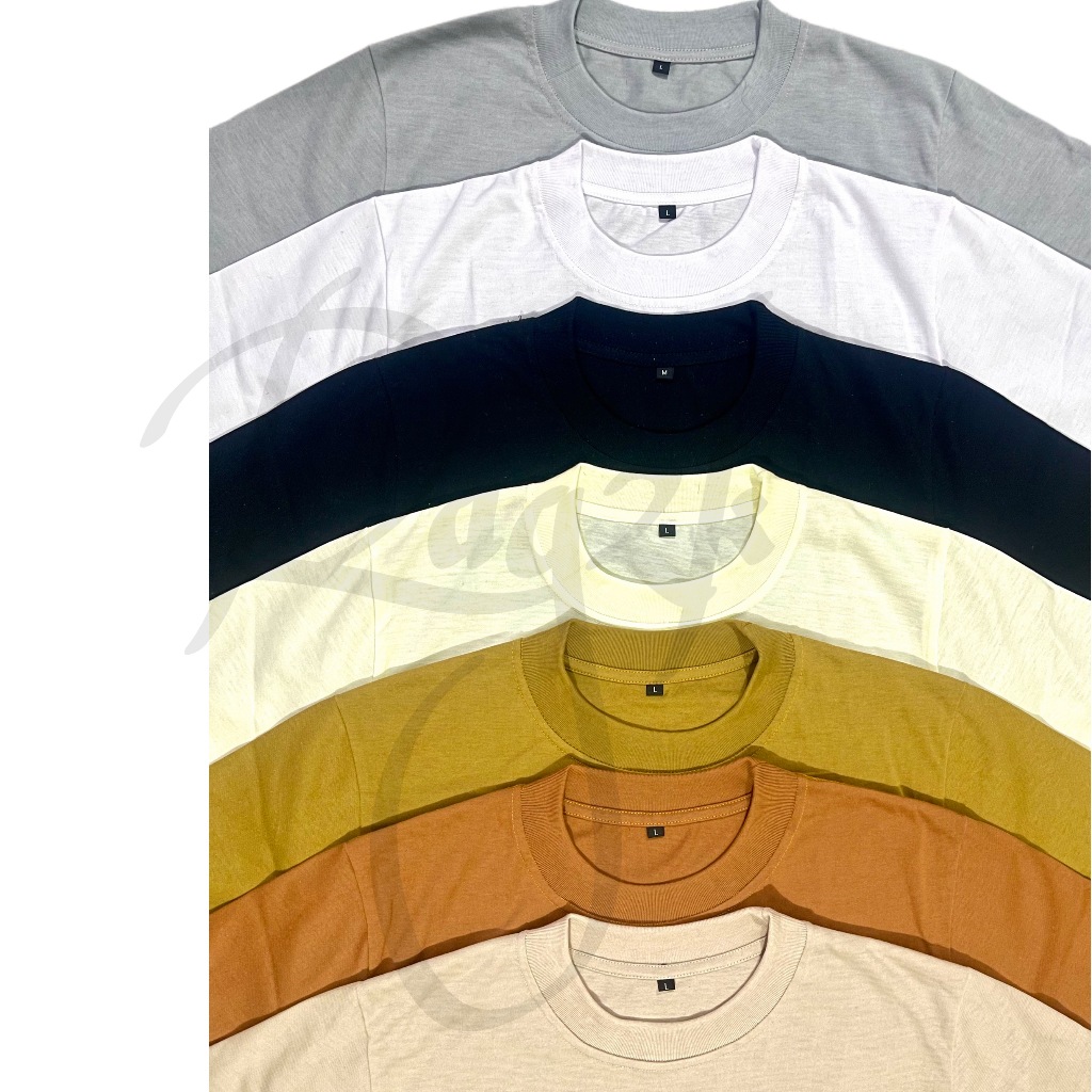 Pro Club Inspired Plain Classic Crew Neck Shirt Tees T-shirt (CVC ...