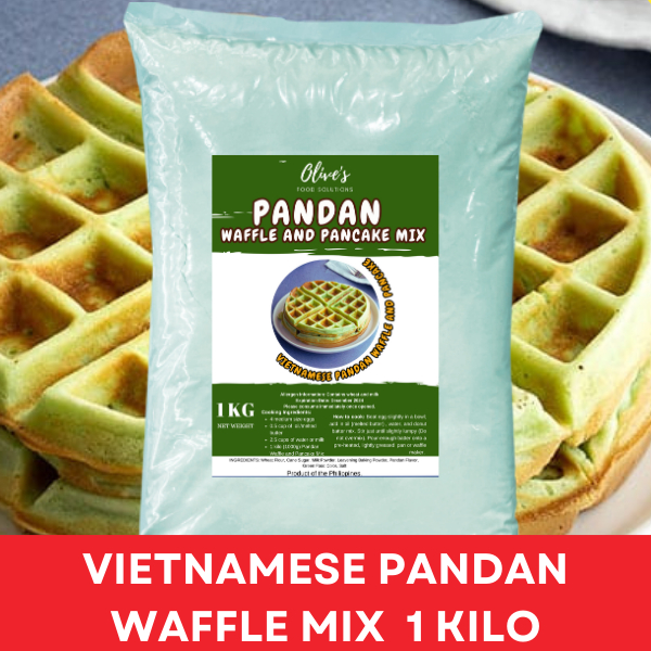 Vietnamese Pandan Waffle and Pancake Mix (1 Kilo) | Shopee Philippines