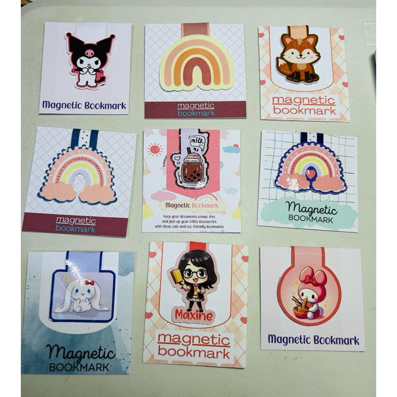 Customized Magnetic Bookmark (Minimum order of 4 PCS) | Shopee Philippines