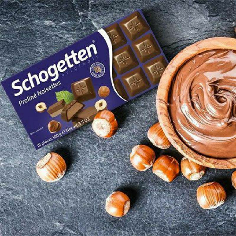 ‼️IMPORTED‼️Schogetten Original Praline Noisettes CHOCOLATE 100Grams ...