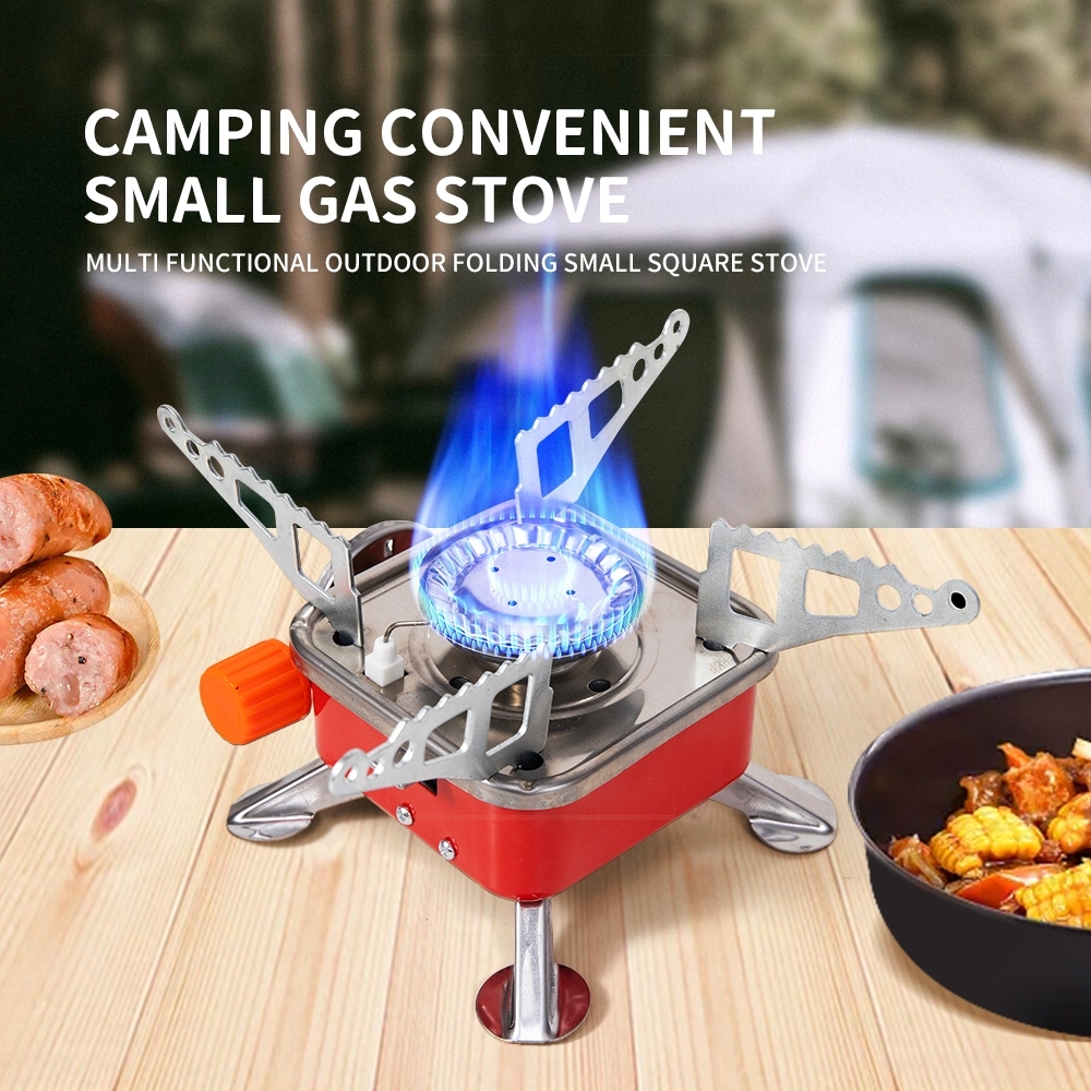 【⏰Wholesale Store】Dual Fuel Foldable Mini Gas Stove Camping Supplies ...