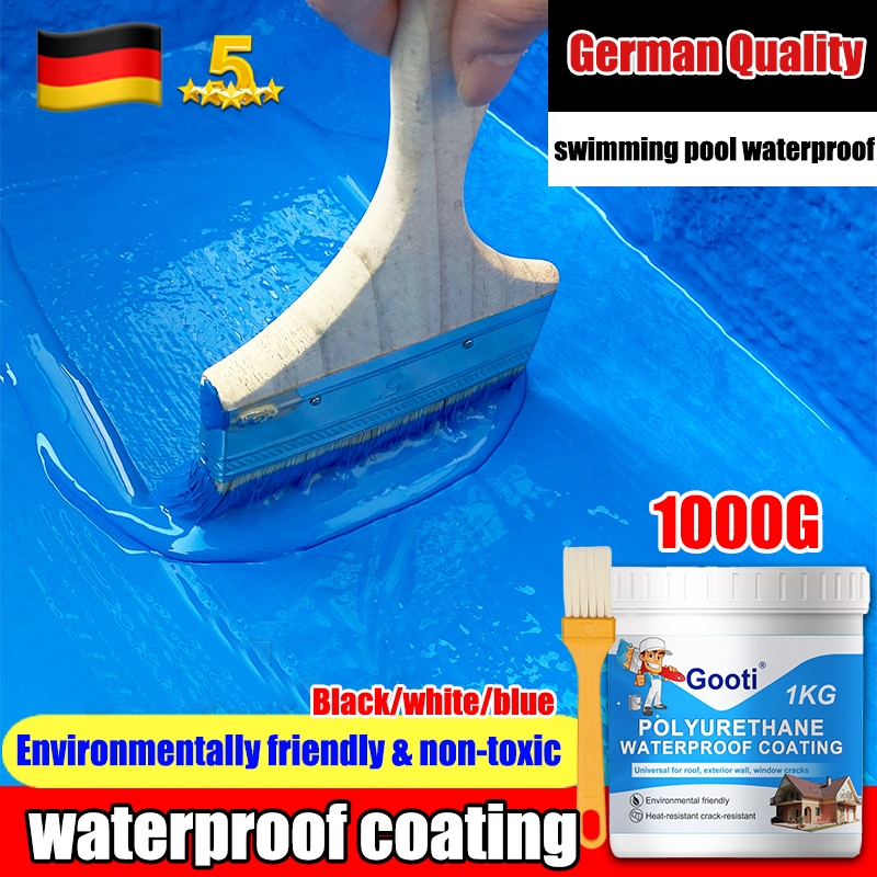 1000G with brush Super Waterproof Sealant Glue Flexible Rubber Coating ...