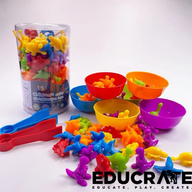 educratePH Color Counting and Sorting Dino Koala Math Pattern | Shopee ...