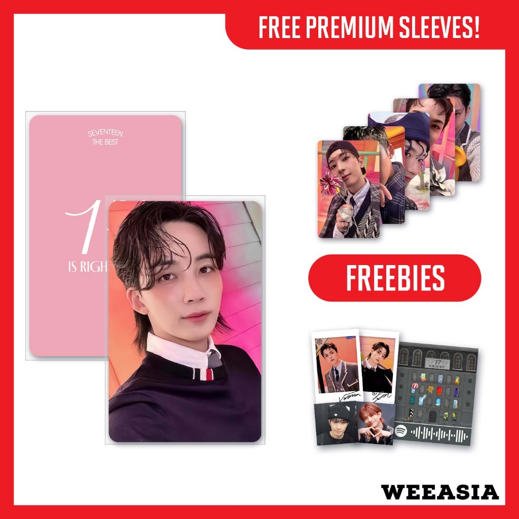SEVENTEEN 17 IS RIGHT HERE WEVERSE POB LOMO CARDS PHOTOCARDS HD Print with FREEBIES | WEEASIA ...