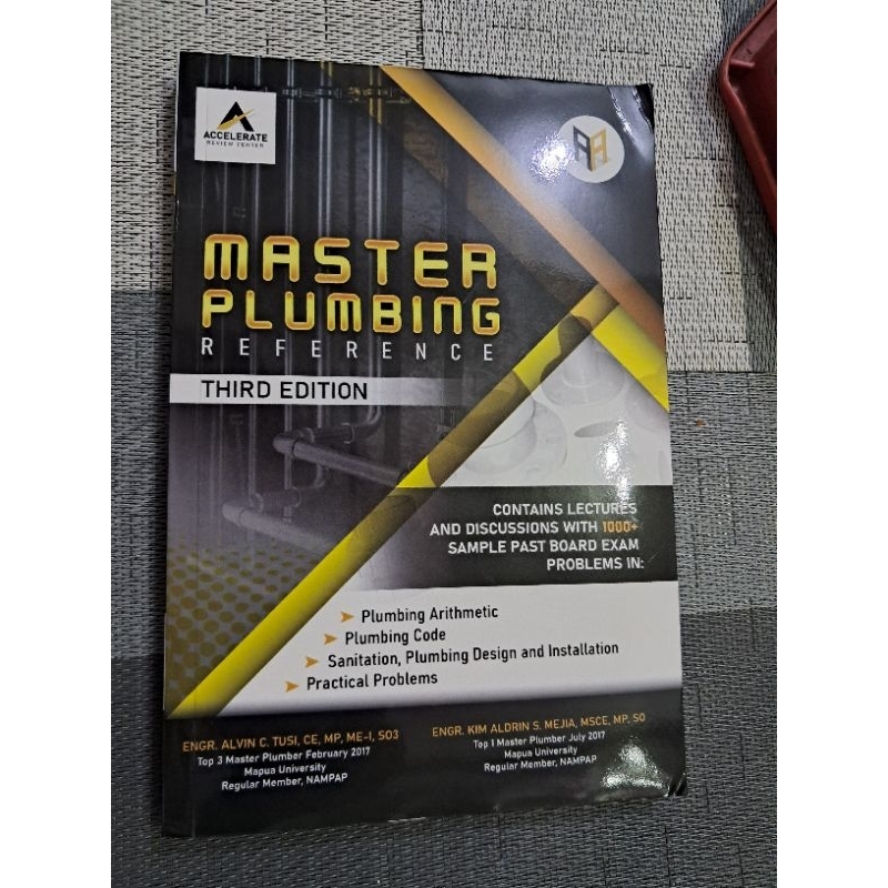 MASTER PLUMBING REFERENCE & TEXTBOOK Third Edition Accelerate Review ...