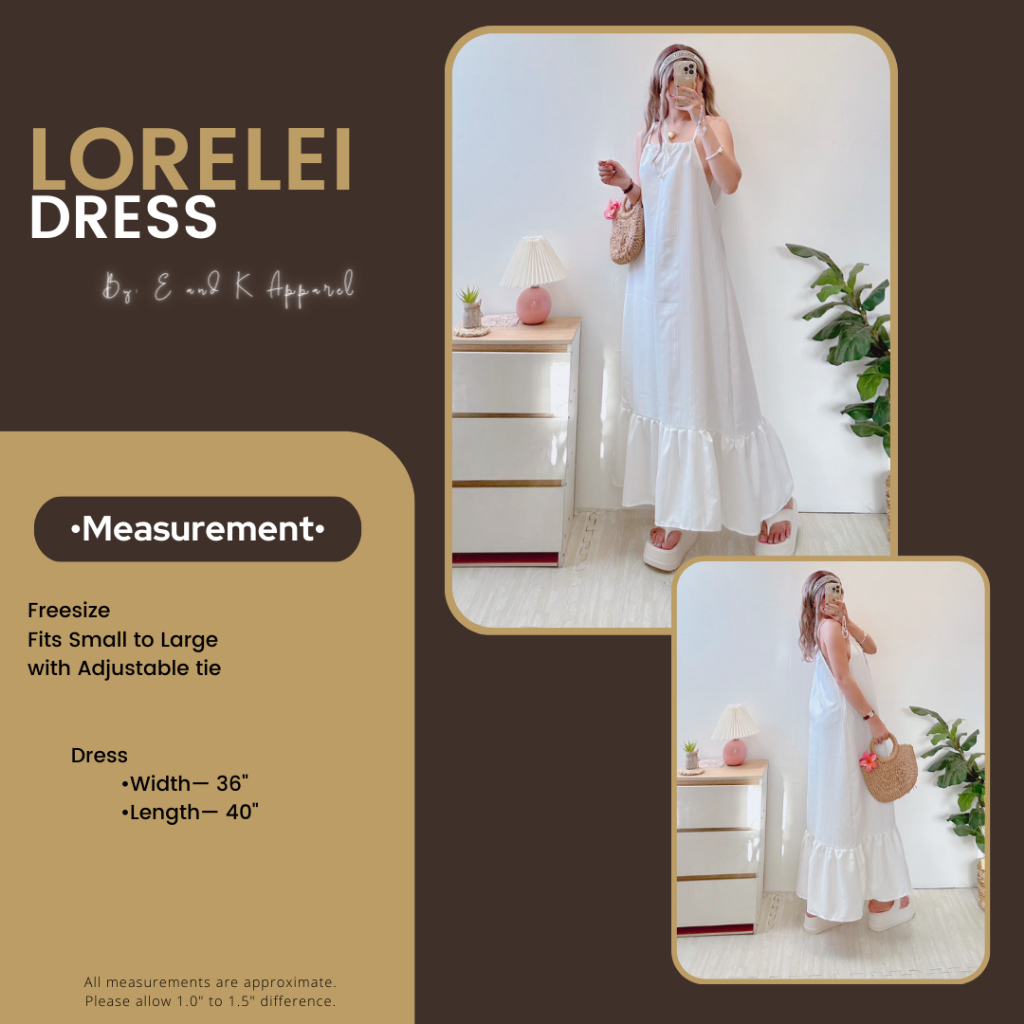 LORELEI MAXI DRESS by E&K Apparel | Shopee Philippines