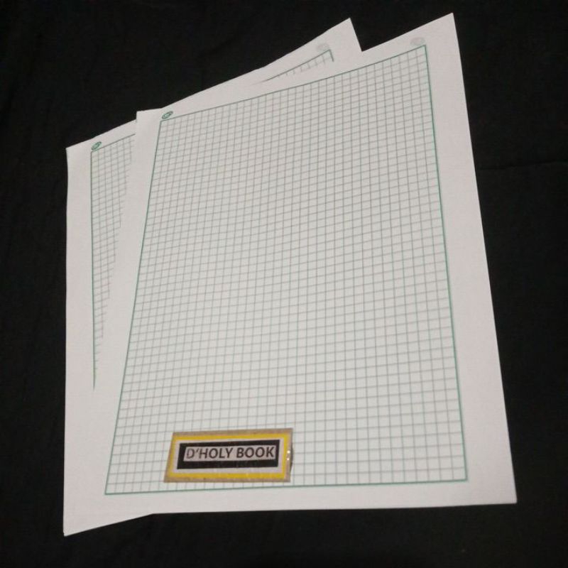GRAPHING PAPER- short, 10pcs/pk | Shopee Philippines