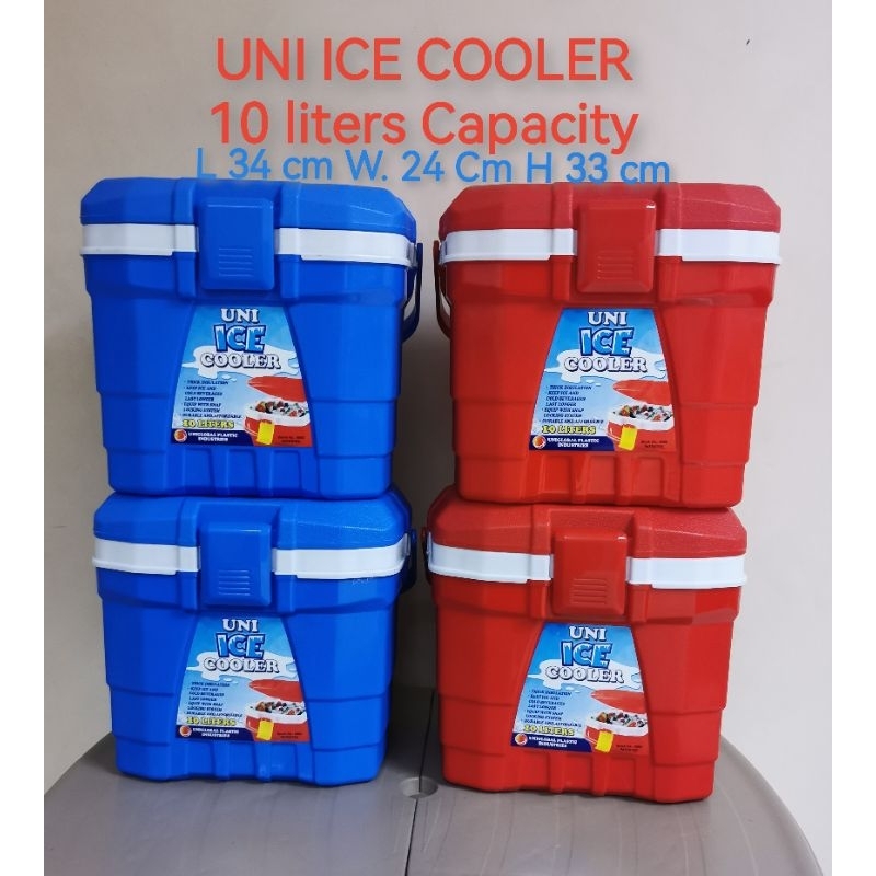 10 liters Uni Ice Cooler with insulator#8995 | Shopee Philippines