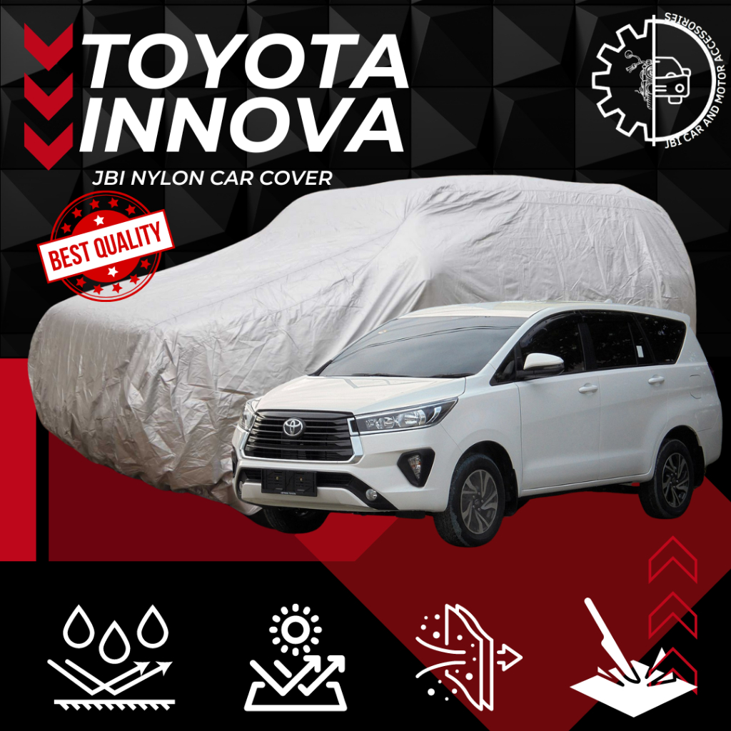 Toyota Innova High Quality Car Cover (Random Color for Taffeta Fabric ...