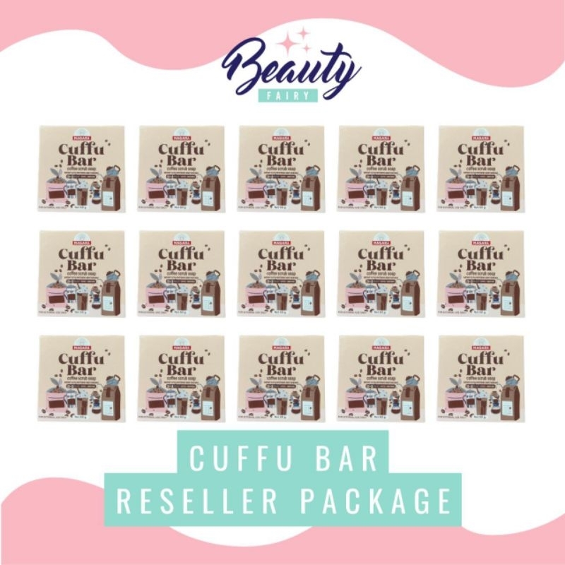 Cuffu bar RESELLER PACKAGE 15pcs by Magara Skin cuffu bar coffee scrub ...