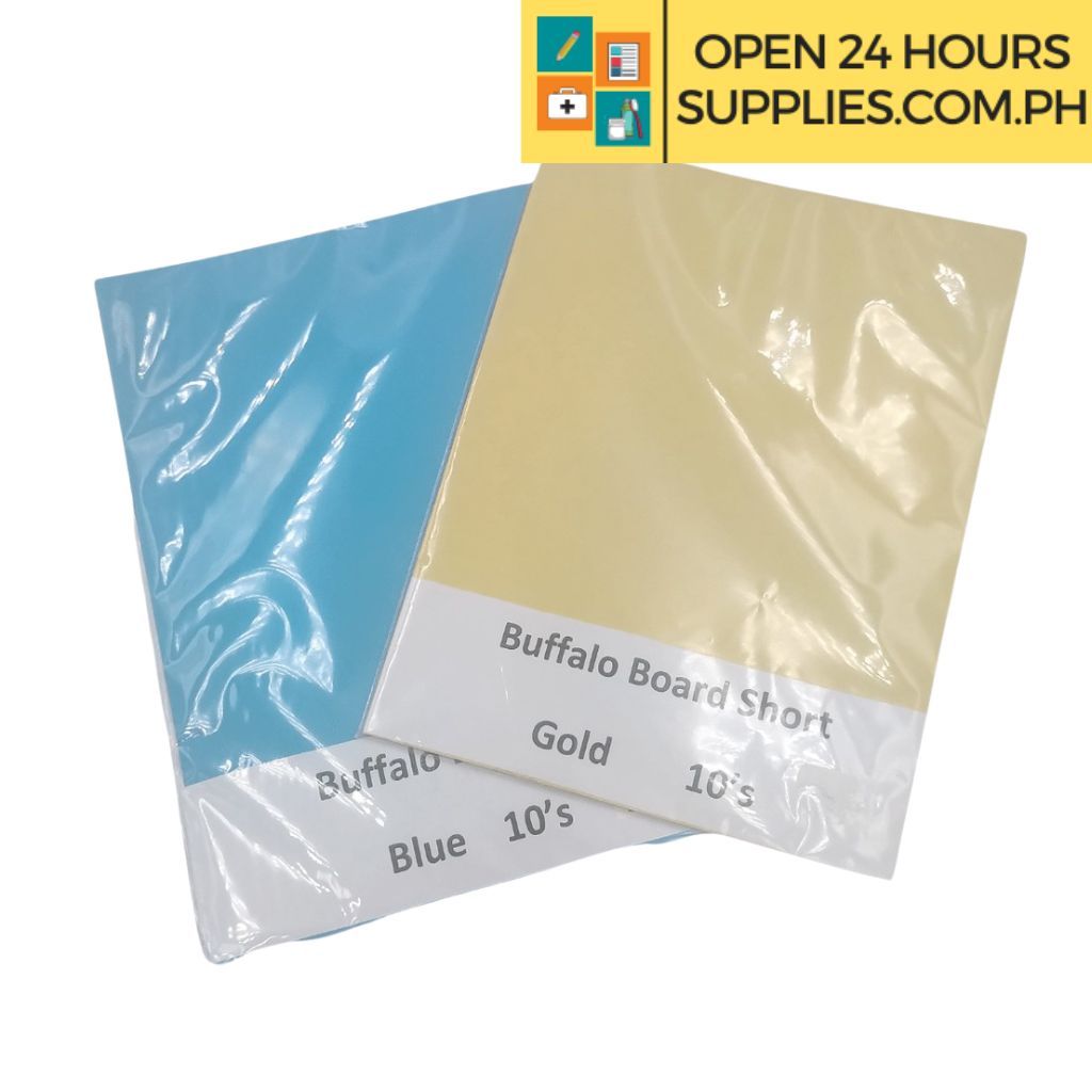 Joy Buffalo Board Short 220 Gsm 10 Sheets Gold | Shopee Philippines