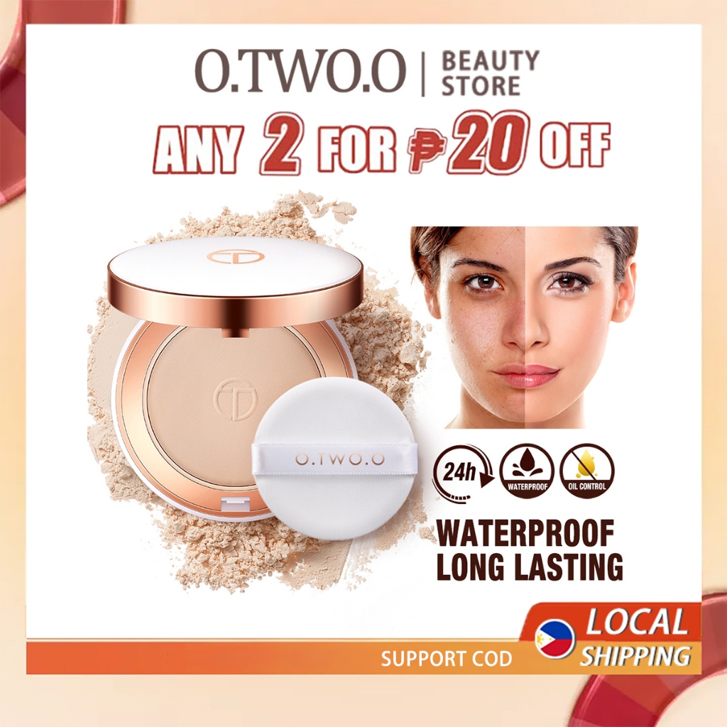 O.TWO.O Face Setting Powder Fine Powder Texture Oil-Control 3 Colors ...