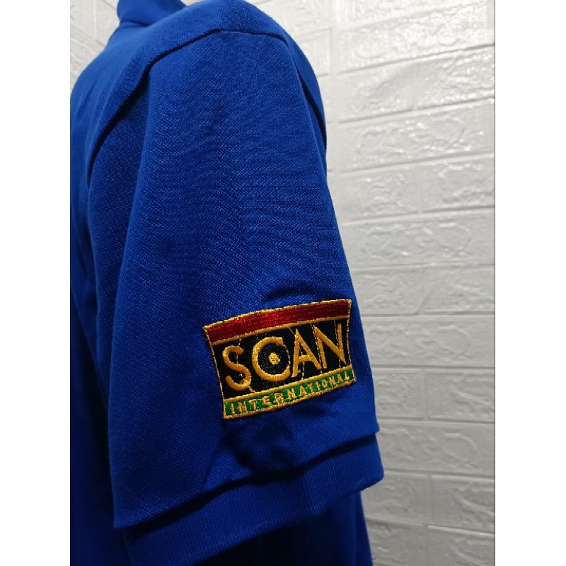 INC SCAN POLO SHIRT COMMUNICATION | Shopee Philippines