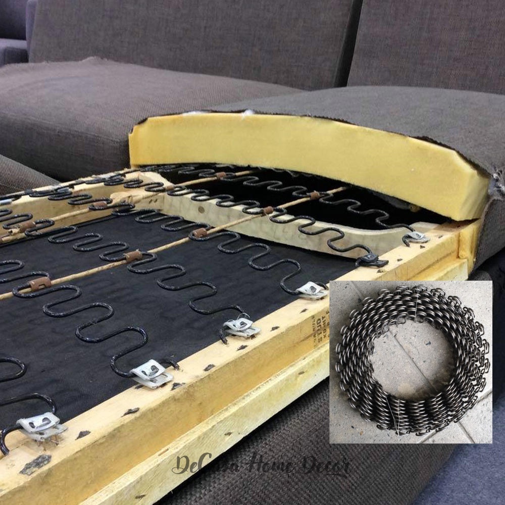Zigzag spring, Nosag spring, sold per roll (3.8MM * 17m/roll) for sofa ...