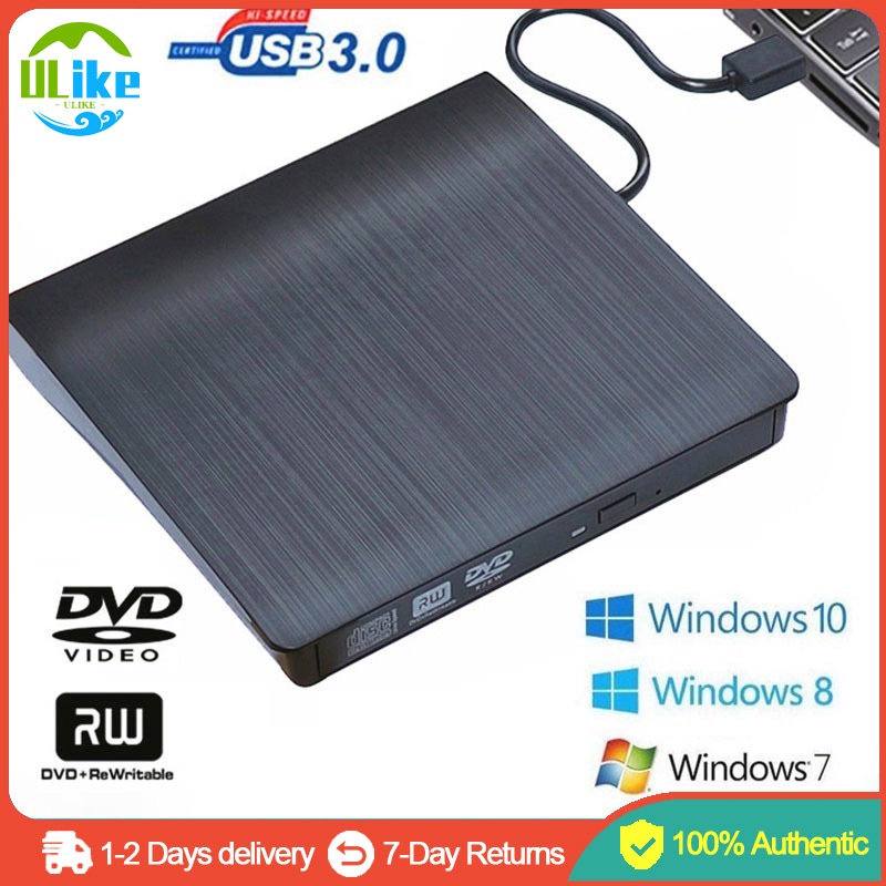 USB3.0 External DVD Optical Drive CD Player CD Rom DVD Writer Reader ...