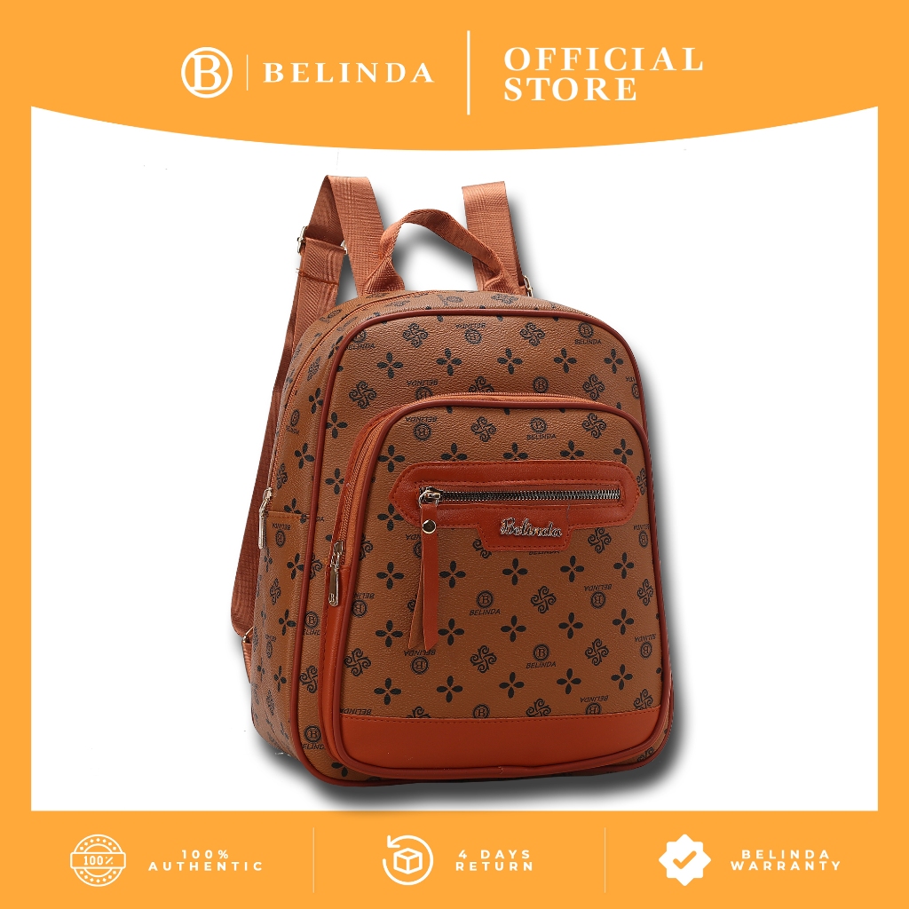 Belinda Bag M9893 Korean Fashion Original Backpack PU Leather Bags For ...