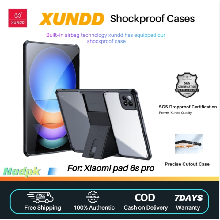 Xiaomi Mi pad 6S pro (12.4) Xundd beatle series shockproof case with ...