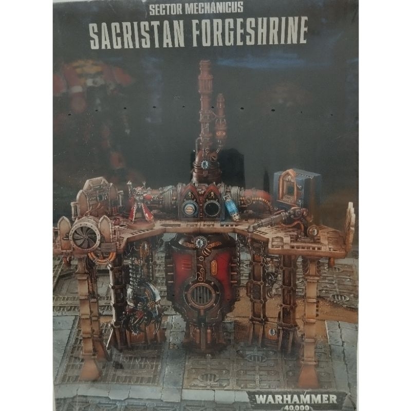 Warhammer 40k - Sector Mechanicus Sacristan Forgeshrine | Shopee ...