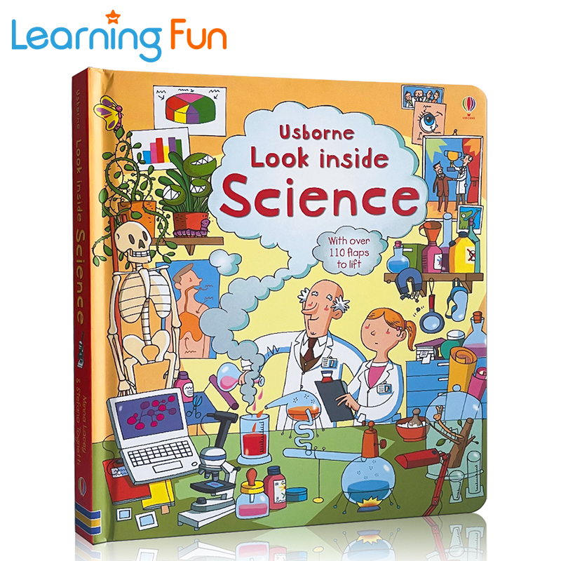 Usborne Look Inside Science 3D Flap Picture Book for Kids baby ...