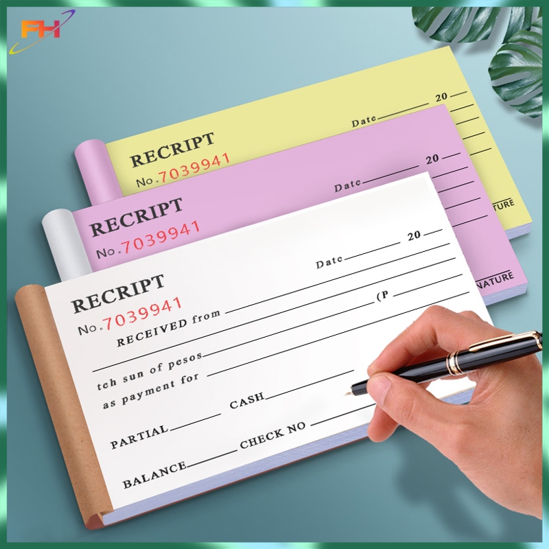 Use for business receipt order slip receipt paper duplicate and ...