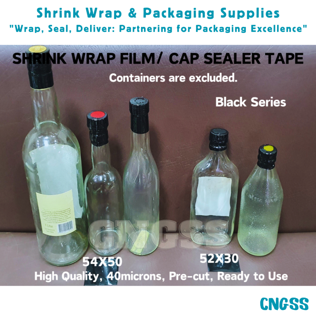 Shrink Wrap Plastic Packaging / Shrinkable Plastic Sealer Tape Cap for ...