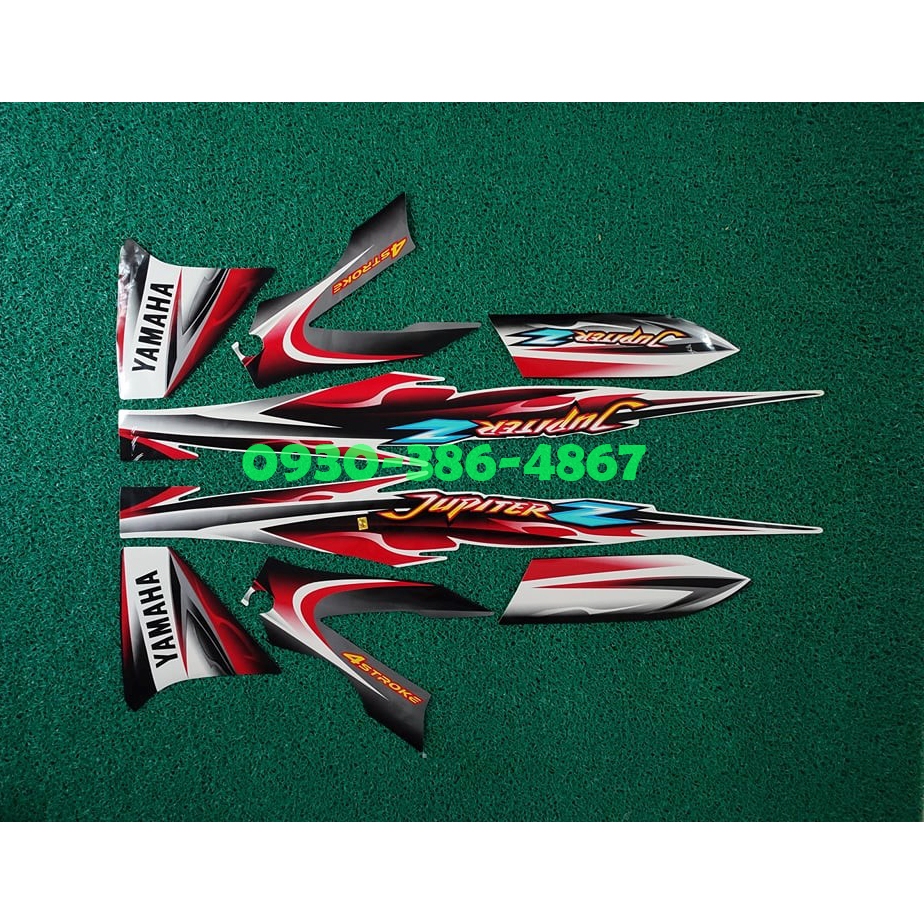 YAMAHA CRYPTON Z 2005 (JUPITER VERSION) Stock Decal/Sticker | Shopee ...